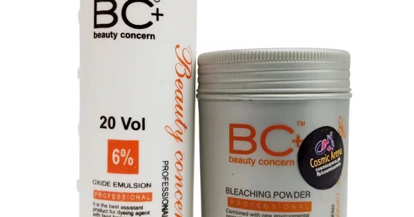 BC PLUS Skin Polish Pack 20vol And Bleaching Powder