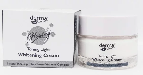 Derma Clean Glowing Whitening Cream Toning Light Cream