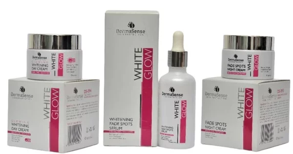 DermaSense White Glow Day And Night Whitening Cream And Serum Pack