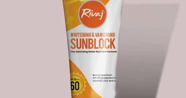 Rivaj Sunblock Whitening And Vanishing 100ml