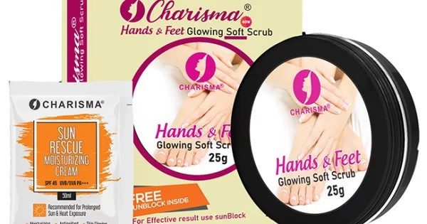 Charisma Hand and Feet Whitening Scrub 25gm