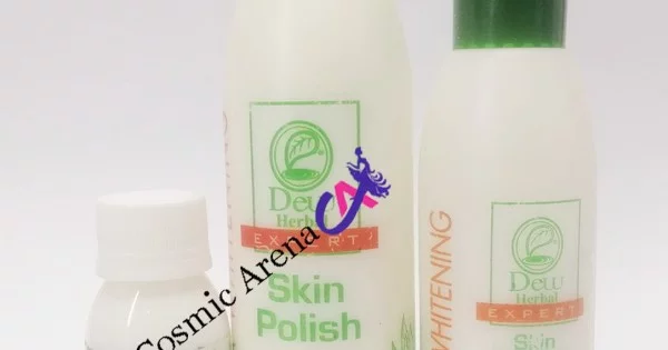 Dew Herbal Ultra Whitening Skin Polish and Derma Urgent Serum
