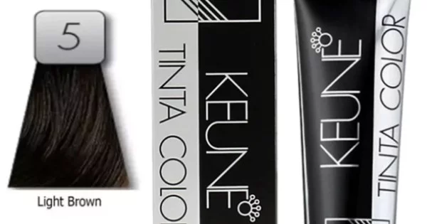 Keune Hair Color Tinta Color 5.00 Light Brown Tube And Developer