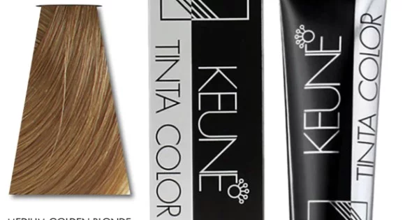 Keune Hair Color Tinta Color 7.3 Medium Golden Blonde Tube And Developer