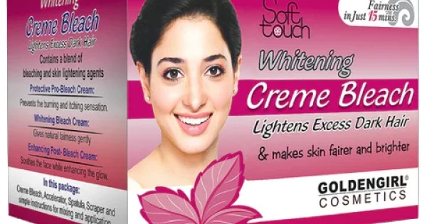 Soft Touch Whitening Bleach Creme Standard Pack 42gm Soft Touch Cosmetics